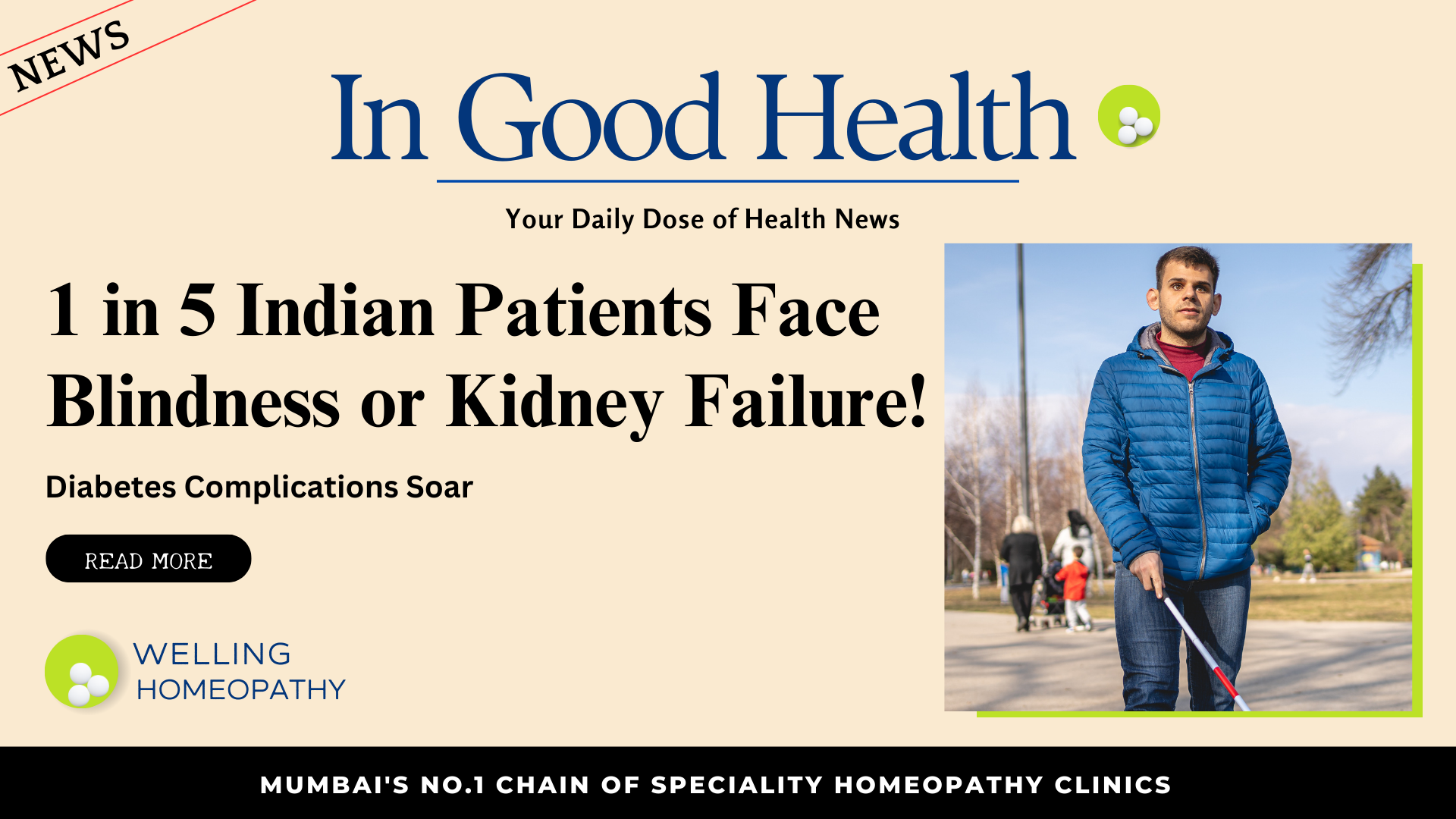 Diabetes Complications Soar: 1 In 5 Indian Patients Face Blindness Or ...